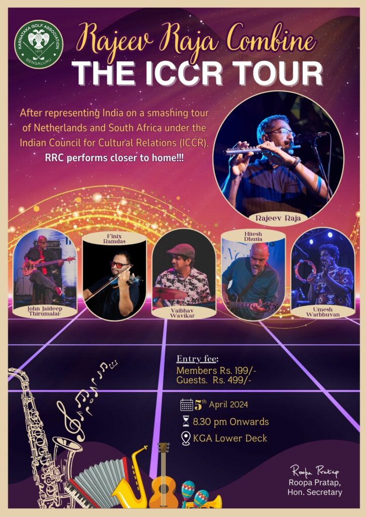 Rajeev Raja Combine - The ICCR Tour - Karnataka Golf Association
