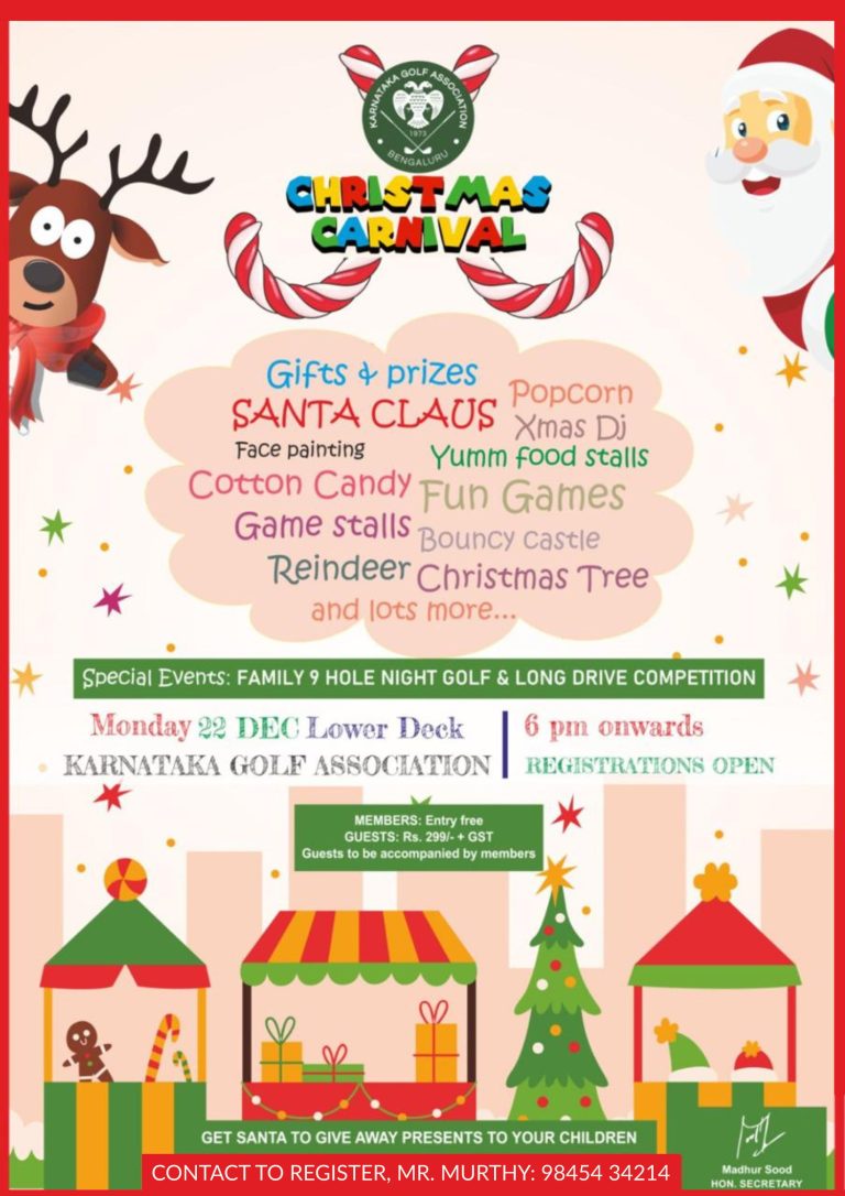 Karnataka Golf Association | India’s finest golf course located in ...